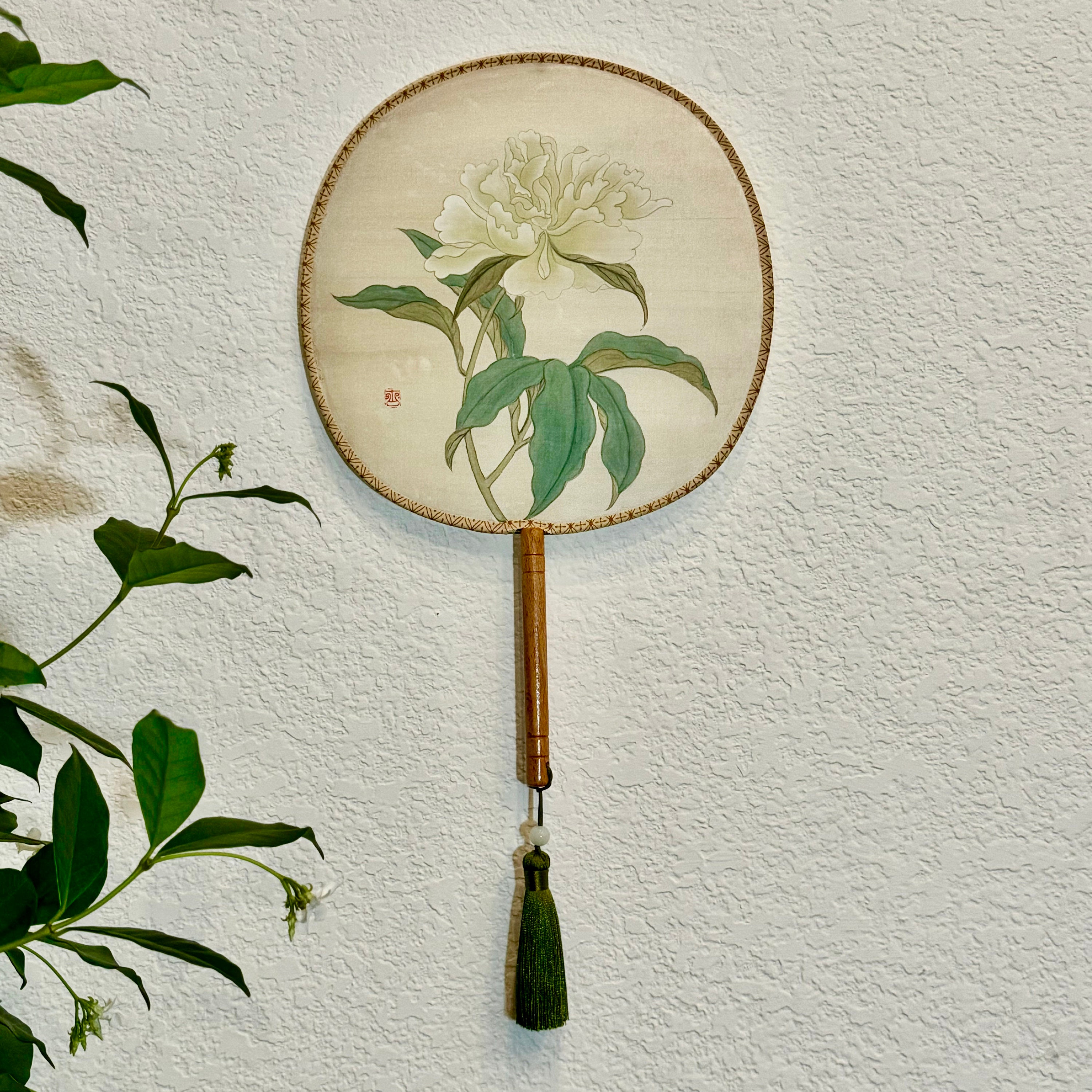 Original Art Fan Traditional Chinese Style Hand Painted Silk Fan ...
