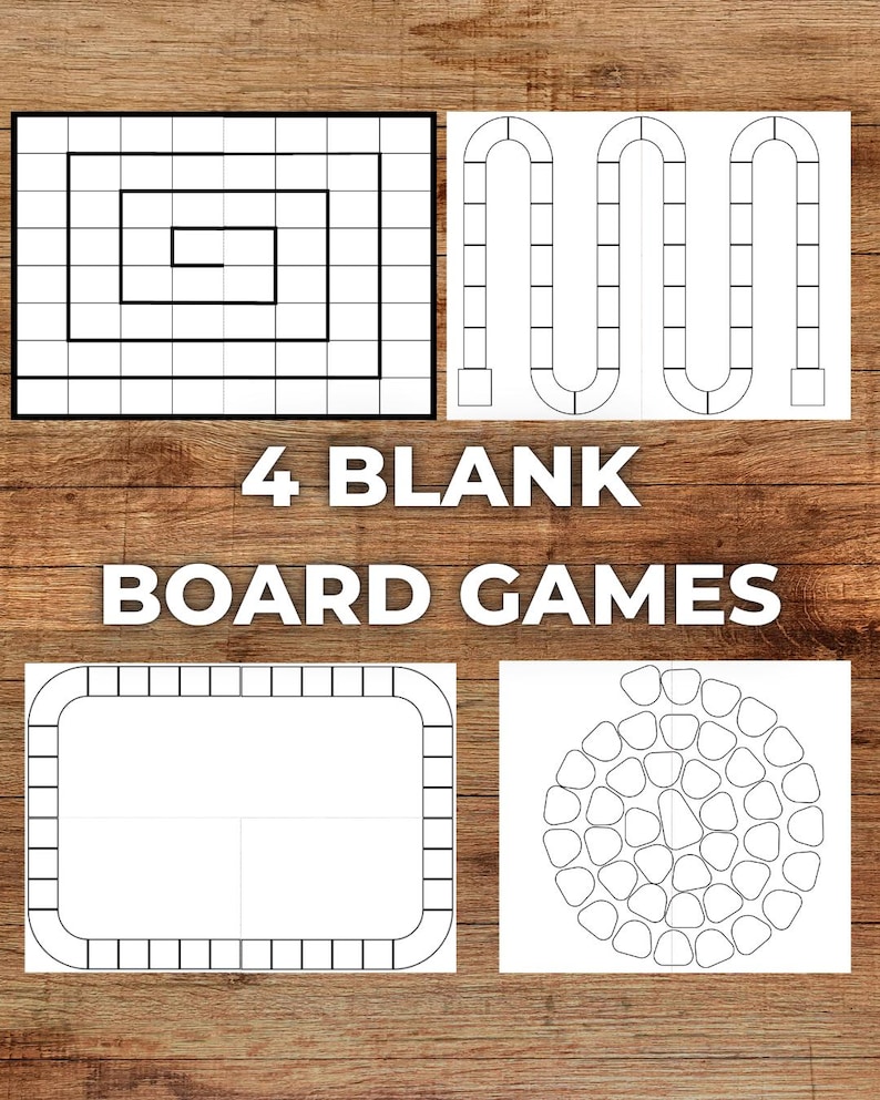 DIY Board Game Kit – Editable Canva Templates (PDF) - Etsy
