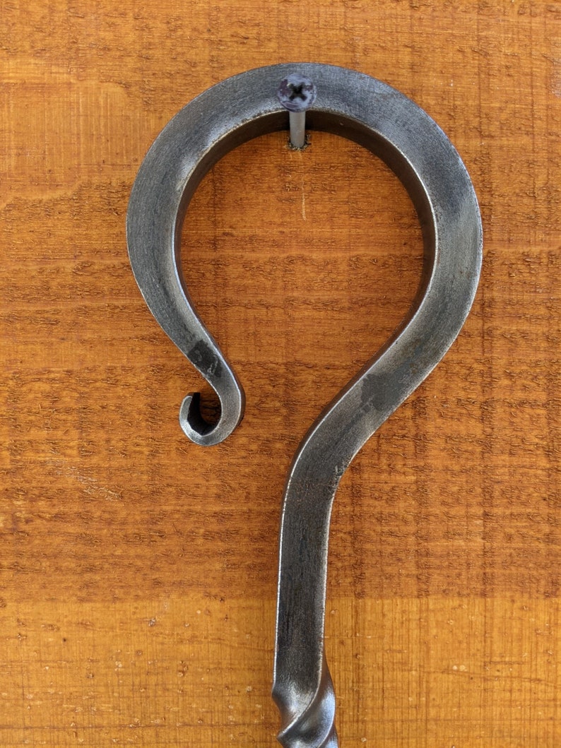 Full Moroccan Twist Wrought Iron Fire Poker - Etsy