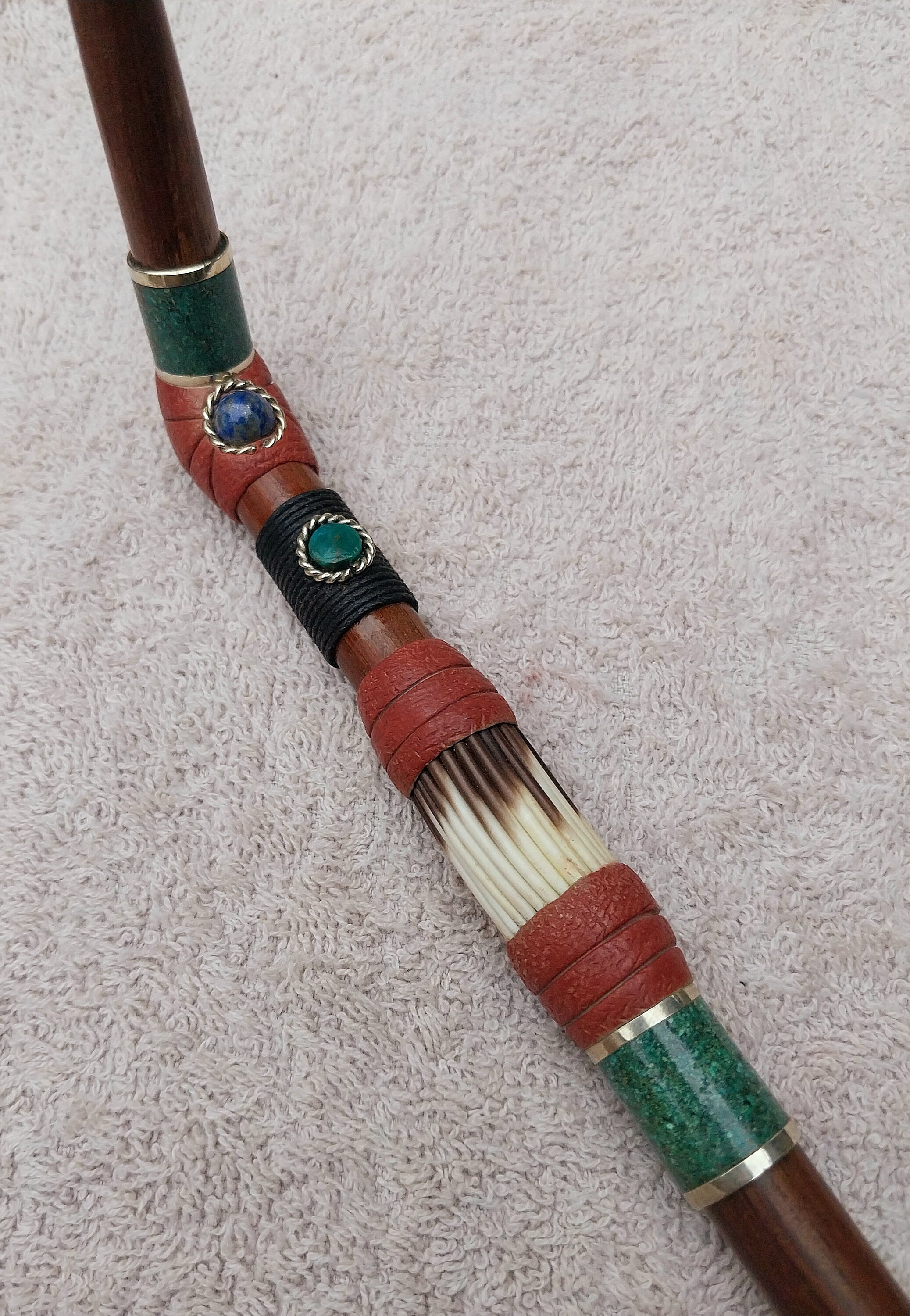 Tepi Applicator With Thorns and Ground Turquoise - Etsy