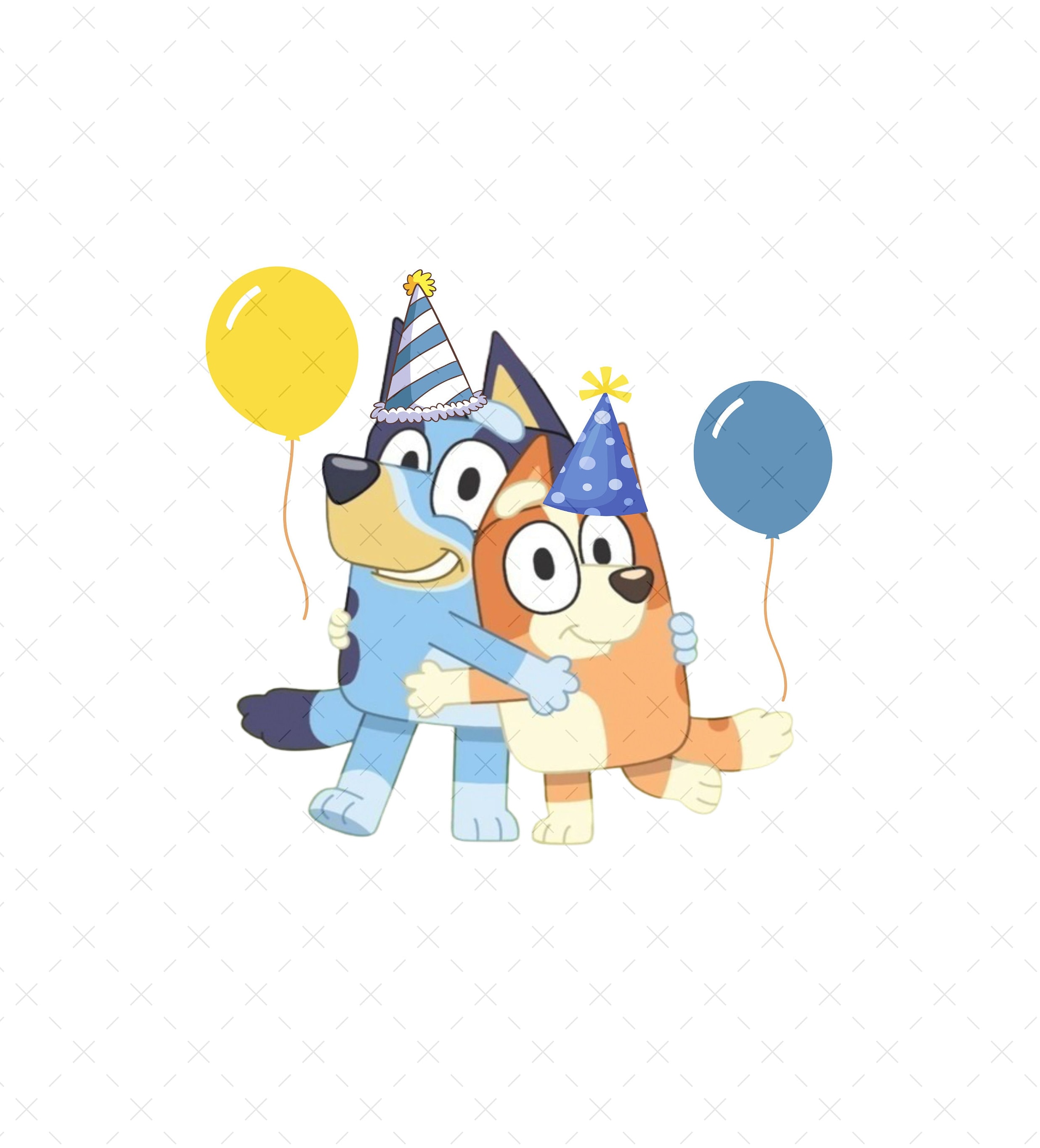 Bluey Rainbow Png, Bluey Friends Png, Bluey Png, Bluey Compleanno Png ...
