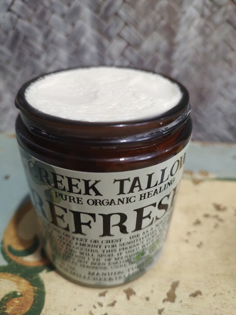 8 Oz Whipped Tallow Australian Emu Oil Tallow Skincare Moisturizer All ...