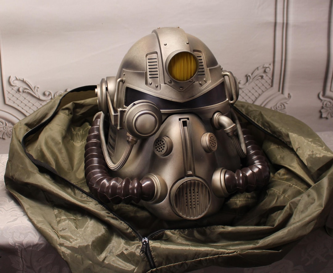 Fallout 76 T51 Power Armor Helmet With Original Bag and Instructions - Etsy