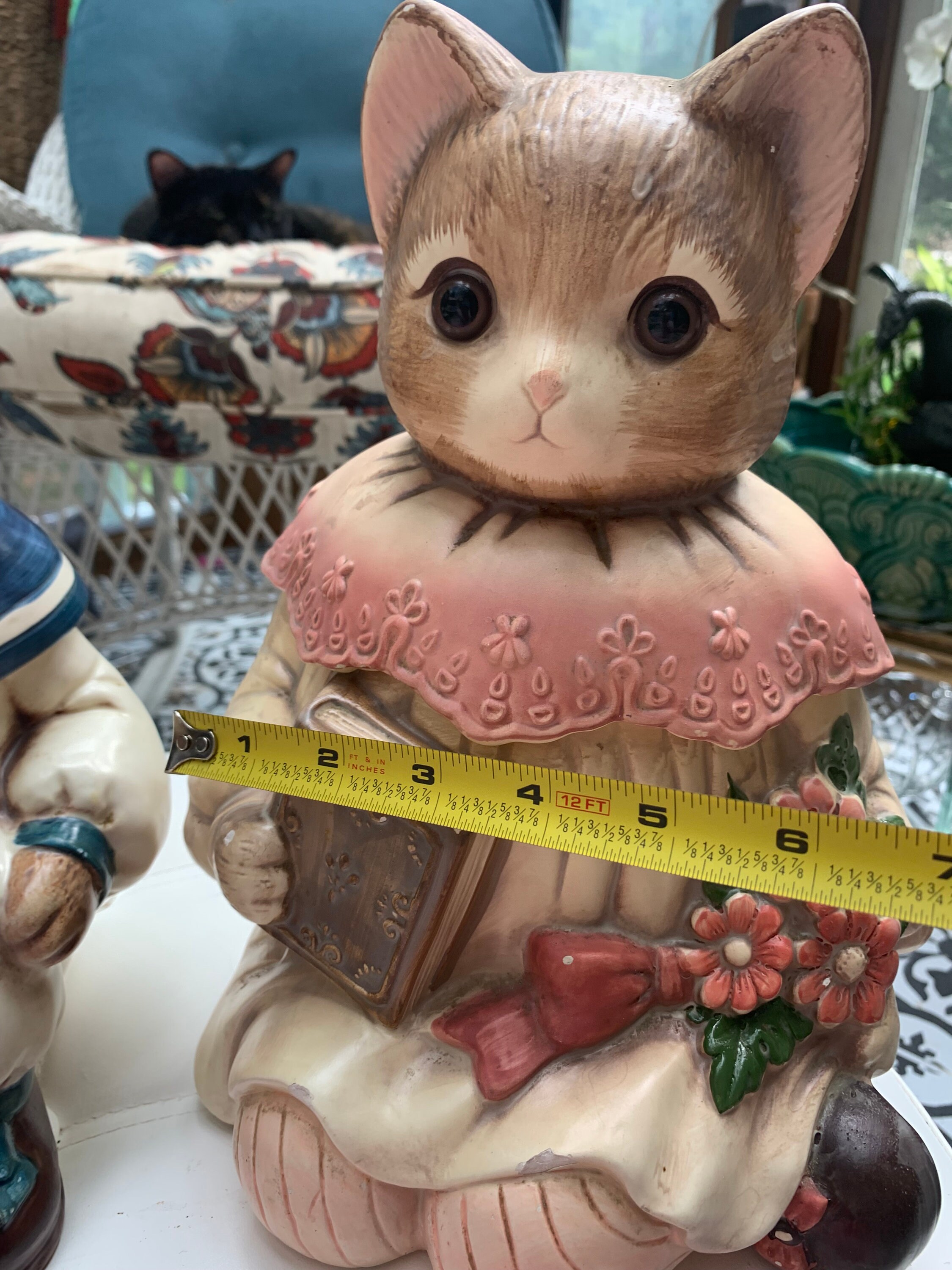 Super Cute, Vintage Set of COOKIE JARS, Mervyns Milton Sailor Cat ...