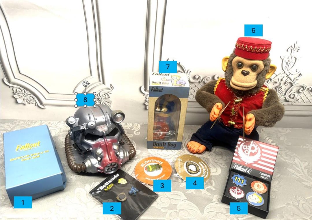 Choice of 8 Fallout Goodies That Include Bobble Head, Pens, Loot Crate ...
