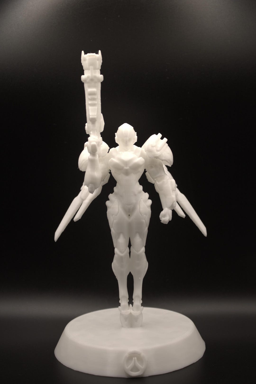 Pharah Overwatch 3D Printed Statue Replica – Desk Decor, Customizable ...