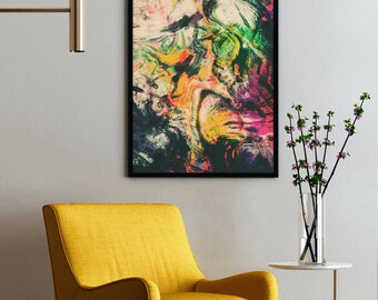 Modern Art Print Download Printable / 80slava - Etsy