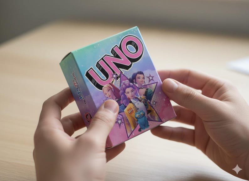 UNO Kpop Demon Hunters Cards – Printable Game | Huntrix Edition | A4 ...