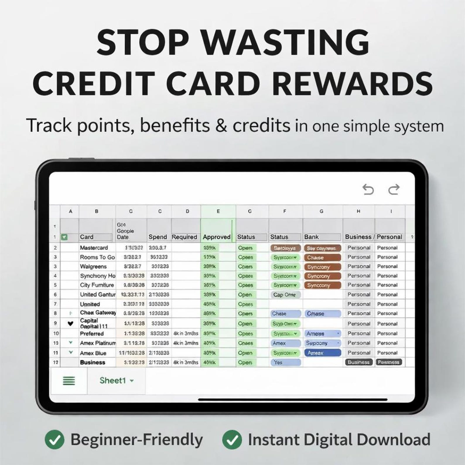 Travel Rewards Tracker for Credit Cards | Maximize Points, Track ...