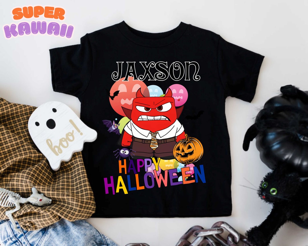Personalized Inside Out Halloween Shirt, Inside Out 2 Movie 2024 Trick ...