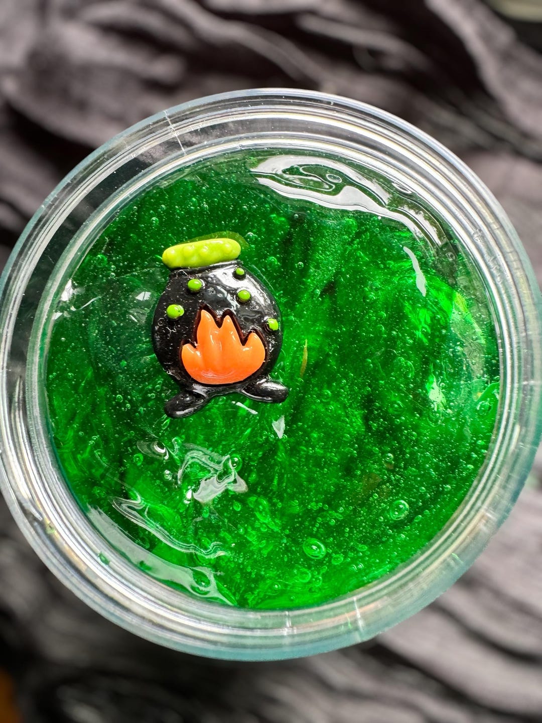 Witches Brew Slime- Witches Slime- Green Slime- Scentes Slime ...