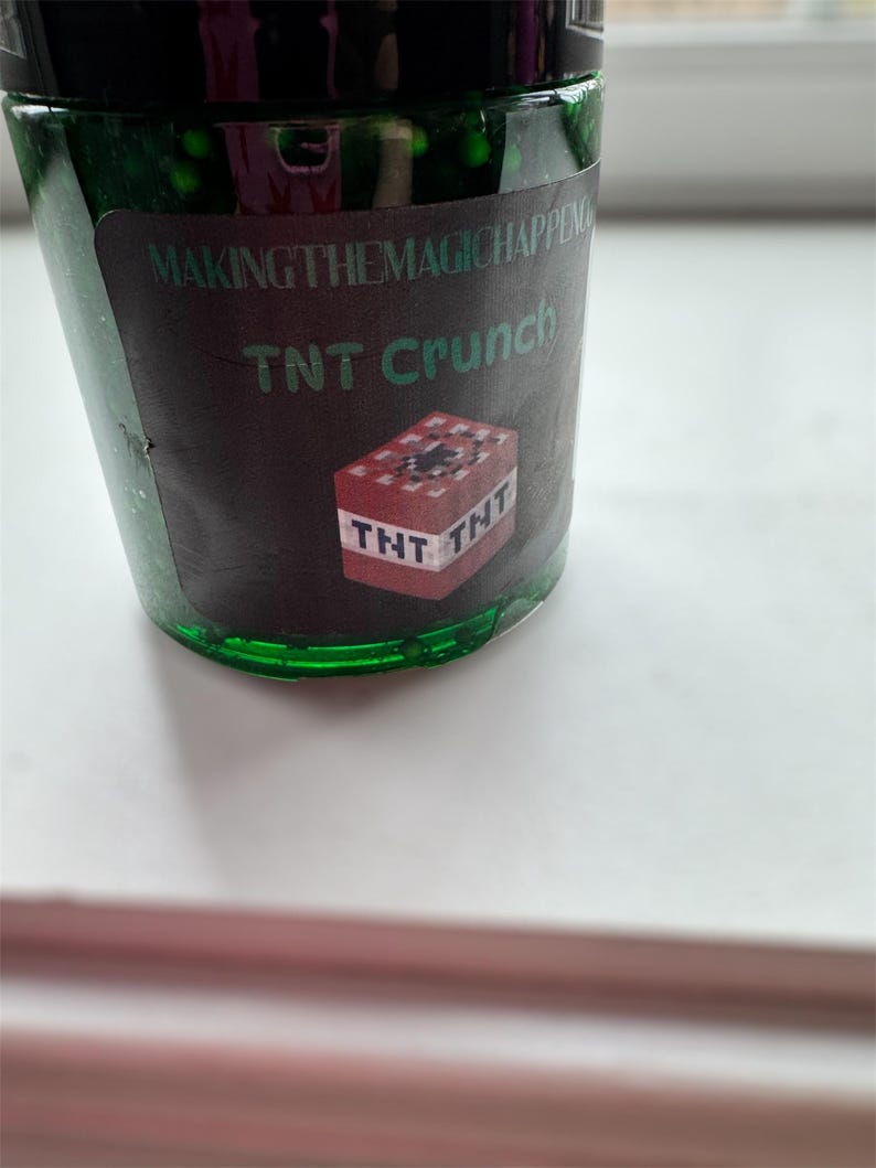 Minecraft Slime- Tnt Slime- Crunch Slime- Green Slime- Gifts for Boys ...