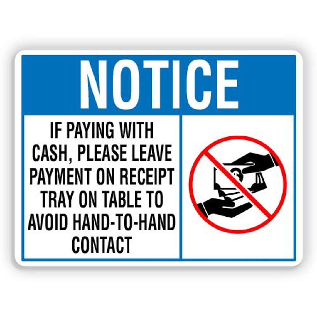 LEAVE PAYMENT ON Receipt Tray, Aluminum Sign, Metal Sign, Street Sign ...