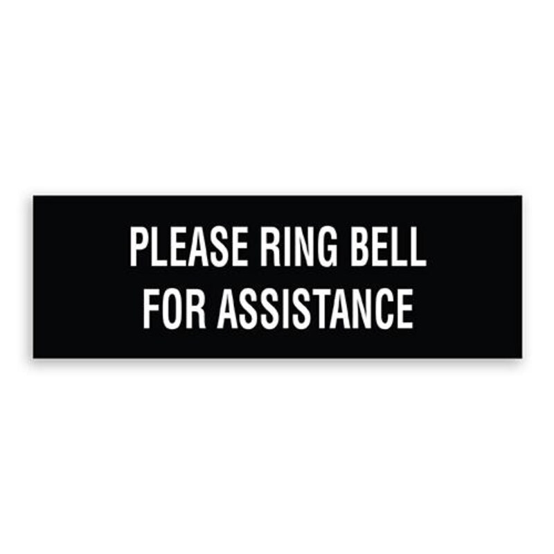 Please Ring Bell for Assistance - Etsy