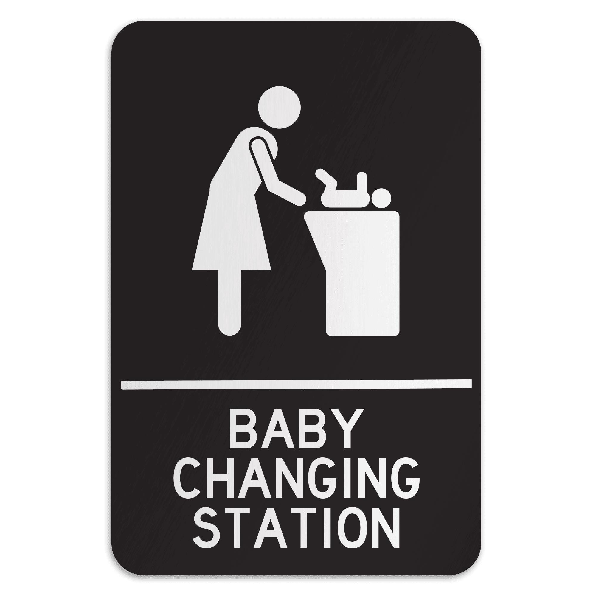 BABY CHANGING STATION, Aluminum Sign, Metal Sign, Street Sign, Outdoor ...