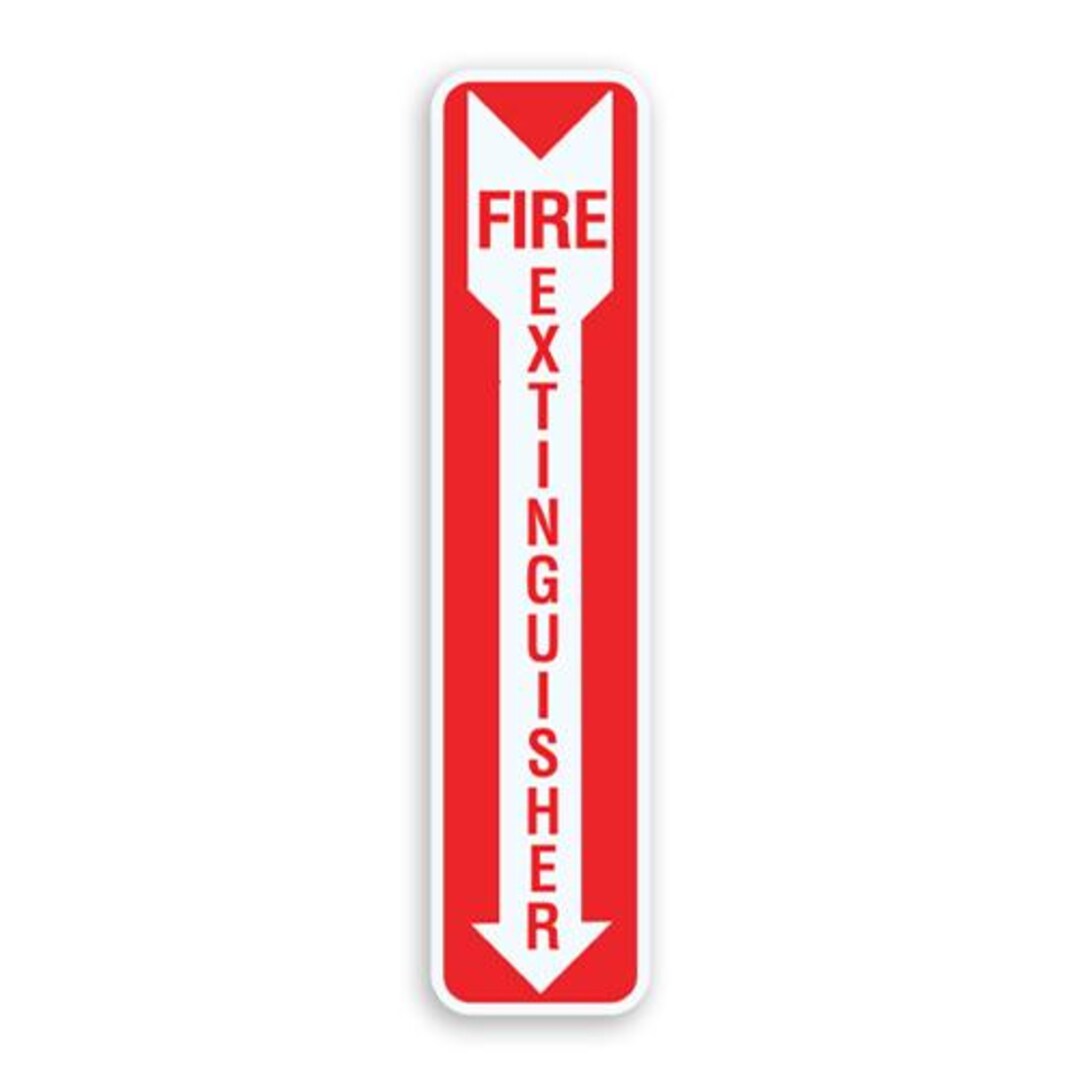 FIRE EXTINGUISHER, Aluminum Sign, Metal Sign, Street Sign, Outdoor Sign ...