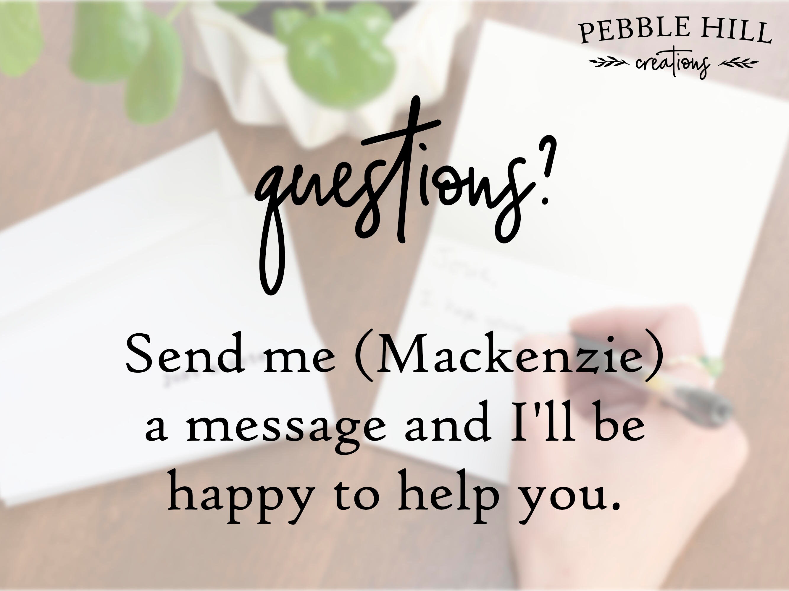 Minimalist Typewriter Note Card | Just a Note, Simple Greeting Card ...