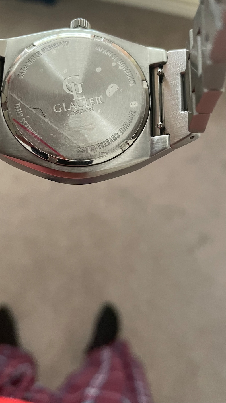 Silver Iced Frosted Star Dust Watch - Etsy