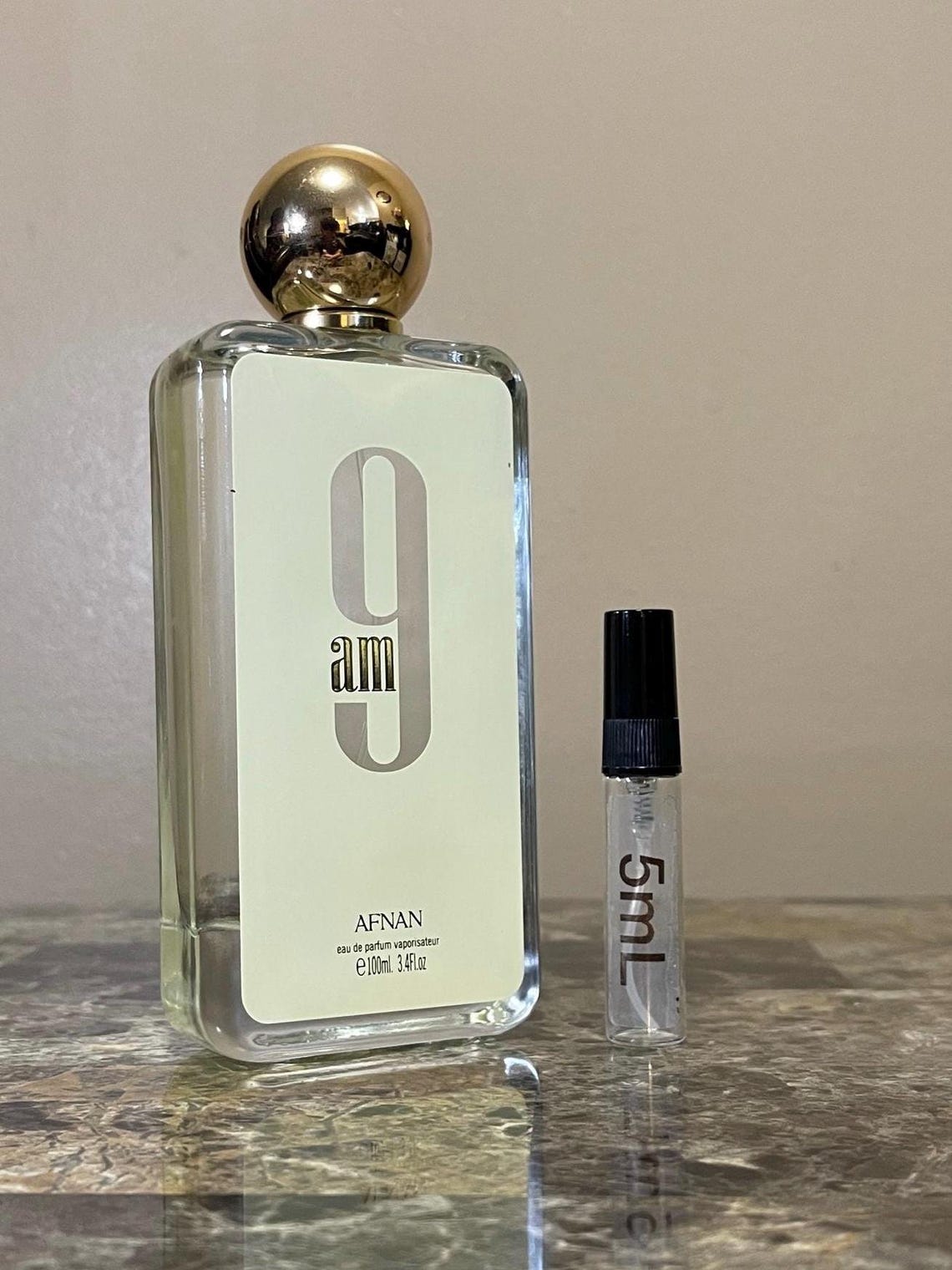 Afnan 9AM Eau De Parfum Female Fragrance 1ml | 3ml | 5ml | 10ml Travel ...