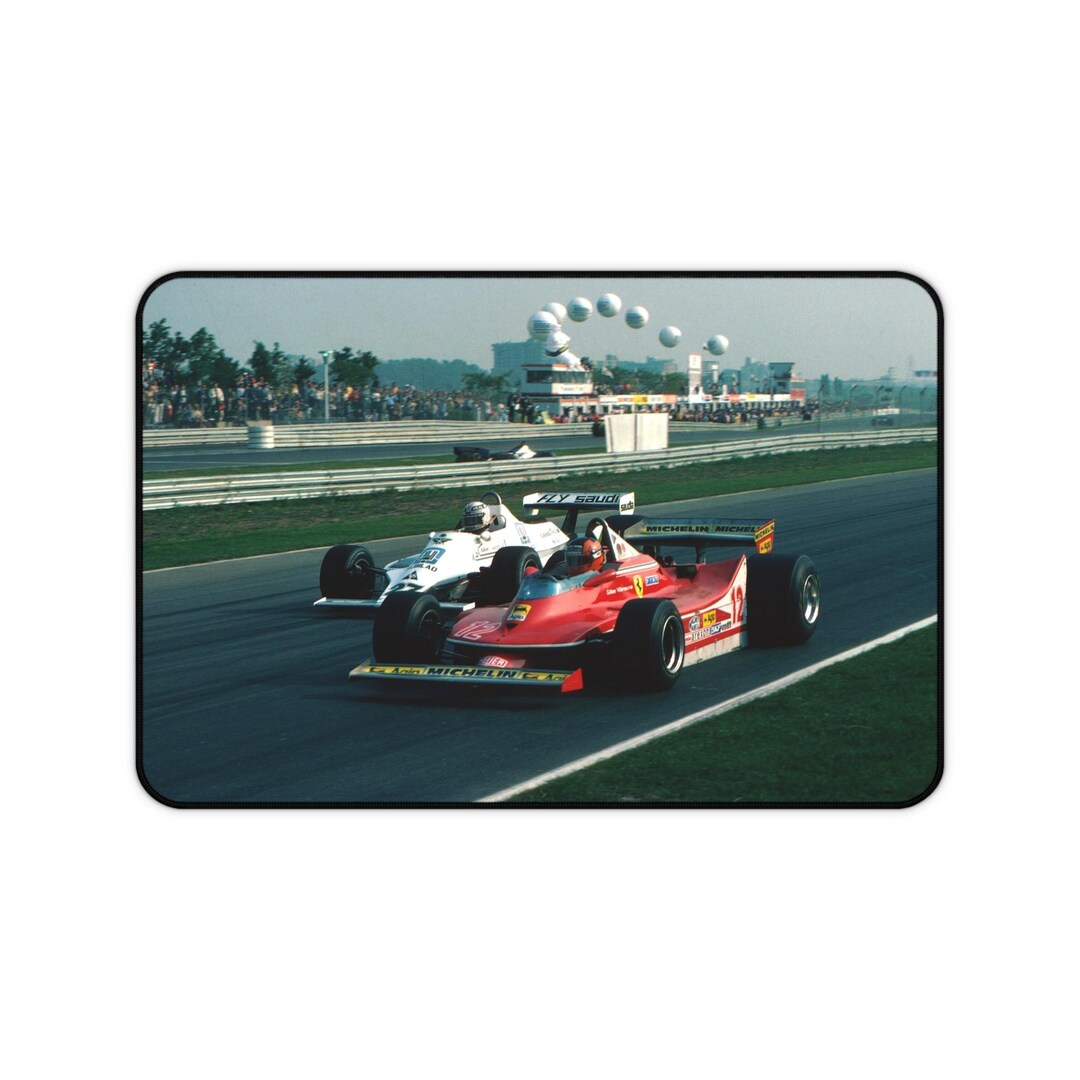 Vintage Formula 1 Desk Mat (16 X 32) - Etsy