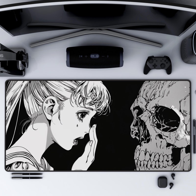Anime Mouse Pad Girl Etsy
