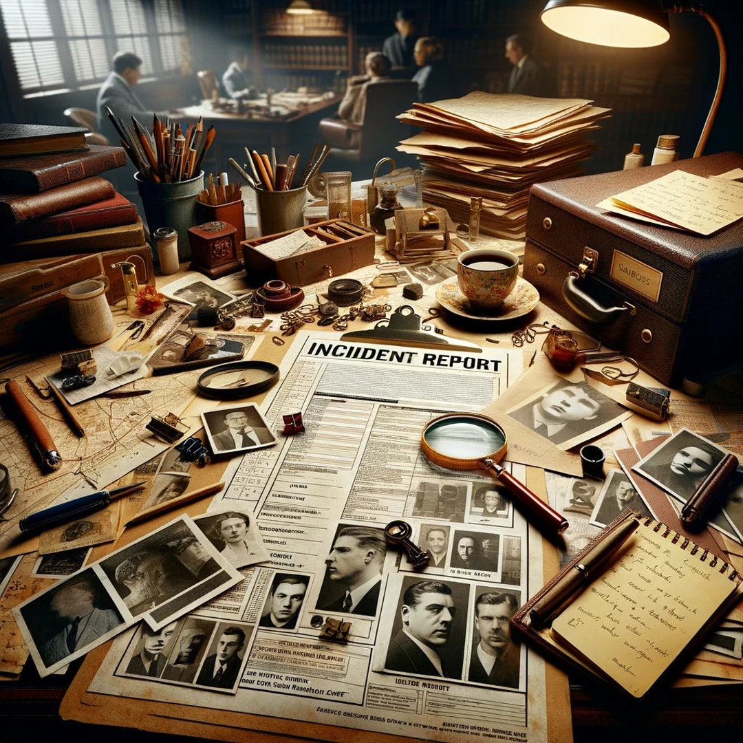 RO Murder Mystery Case Files, PDF Murder Mystery, Printable Detective ...