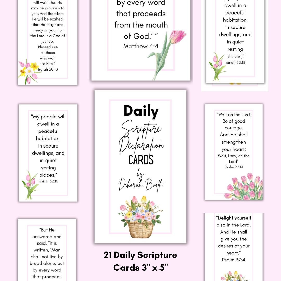 Daily Scripture Declaration With Master Resell Rights | Digital ...