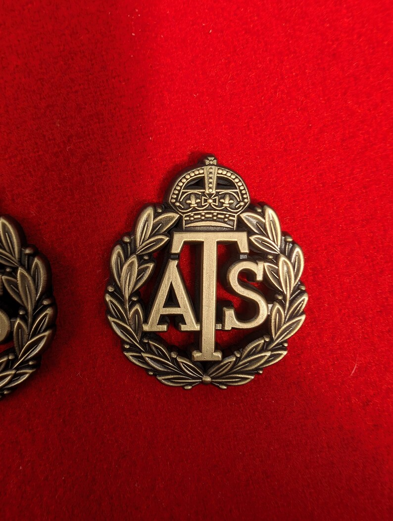 Auxiliary Territory Service ( ATS ) Uniform Collar Badges WW2 - Etsy