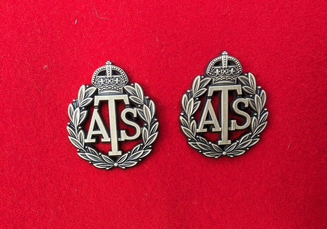 Auxiliary Territory Service ( ATS ) Uniform Collar Badges WW2 - Etsy