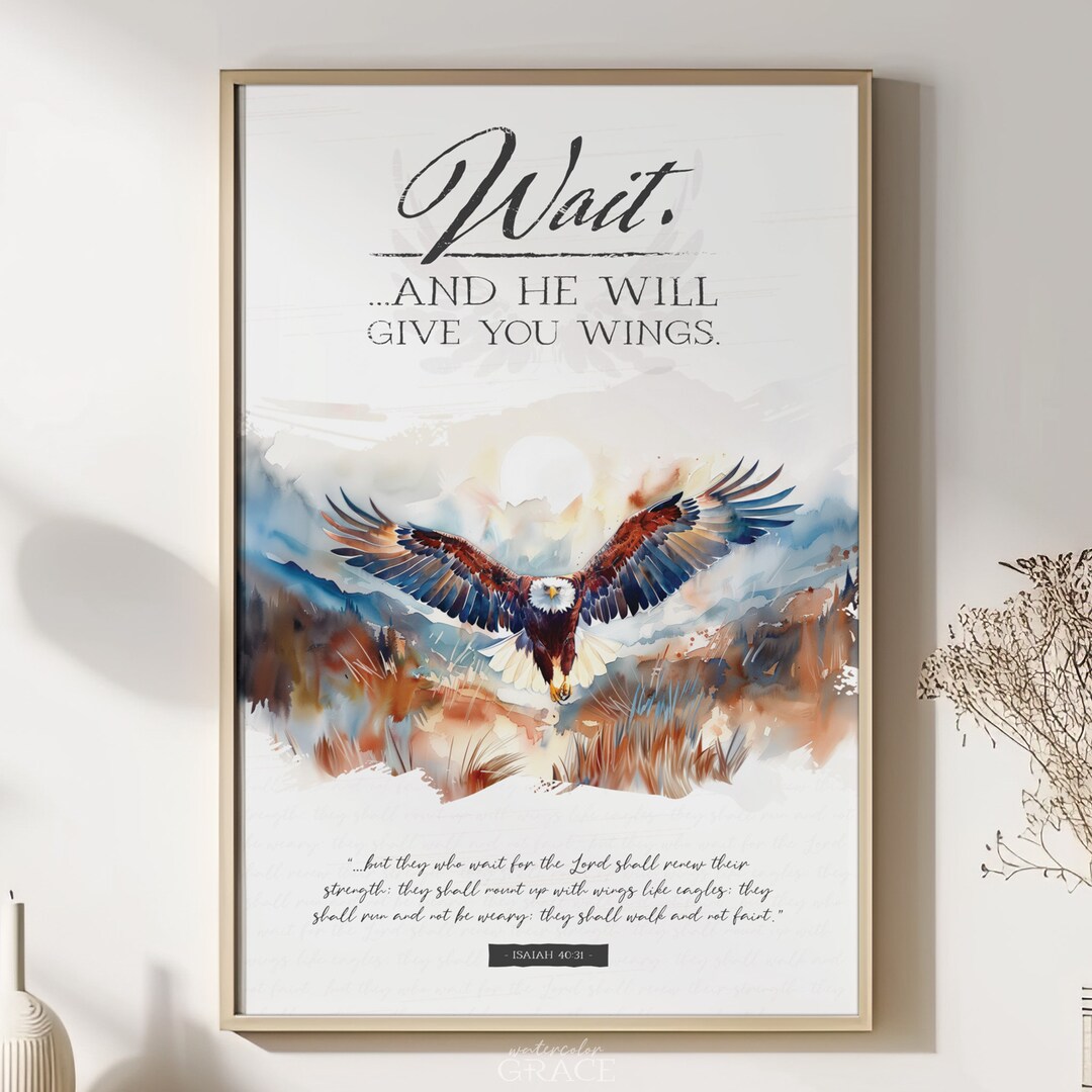 Wait for the Lord | Renew My Strength | Wings Like Eagles | Isaiah 40: ...