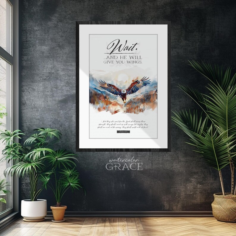 Wait for the Lord | Renew My Strength | Wings Like Eagles | Isaiah 40: ...