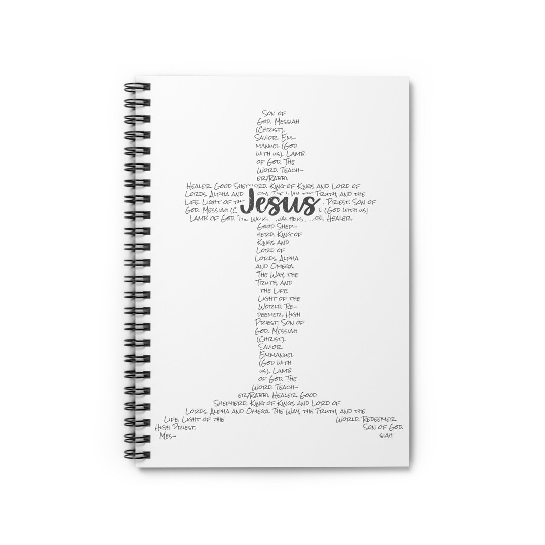 Journal | Cross Formed by the Names of God | Modern Prayer Journal or ...