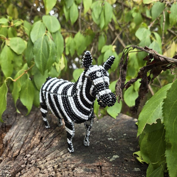 Beaded African Animal - Etsy