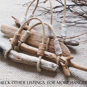 Driftwood Wall Hanger Rustic Home Decor Driftwood House Decor Coastal ...