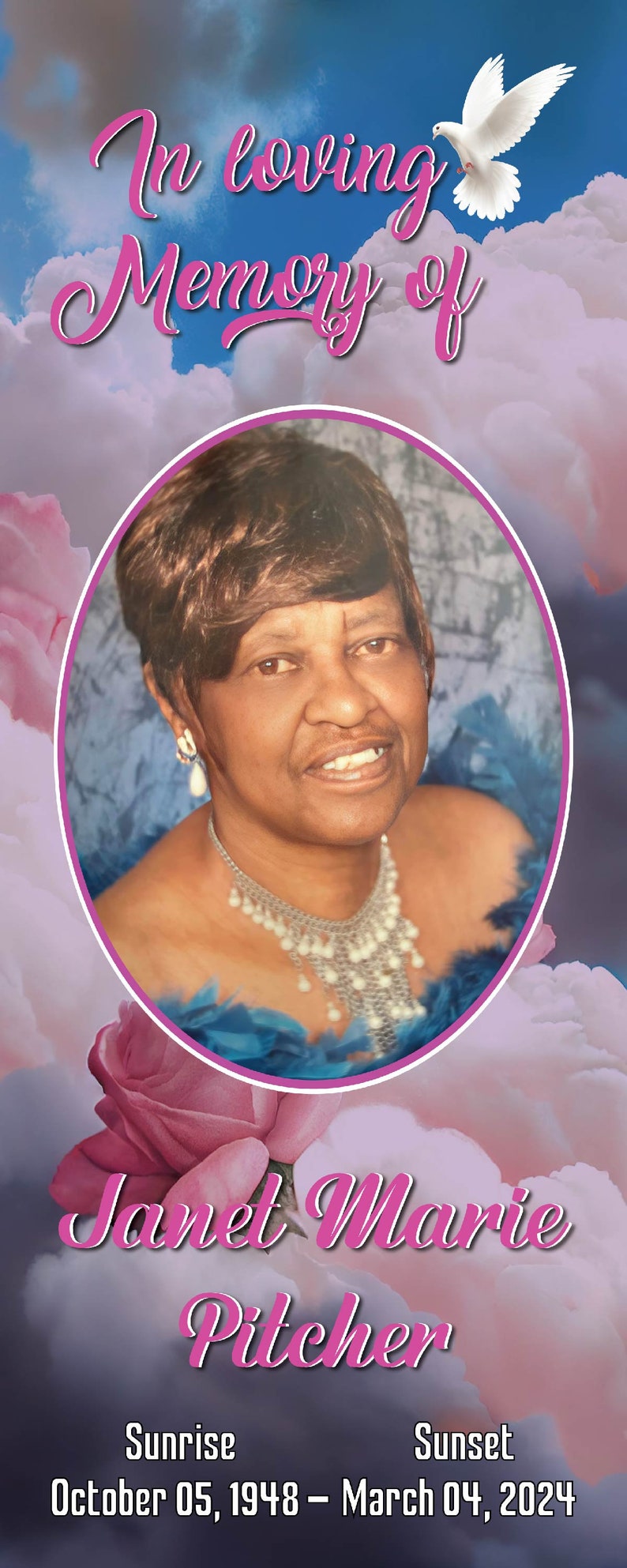 Custom Grave Blanket, Rest in Peace Sign , Grave Blanket, in Loving ...