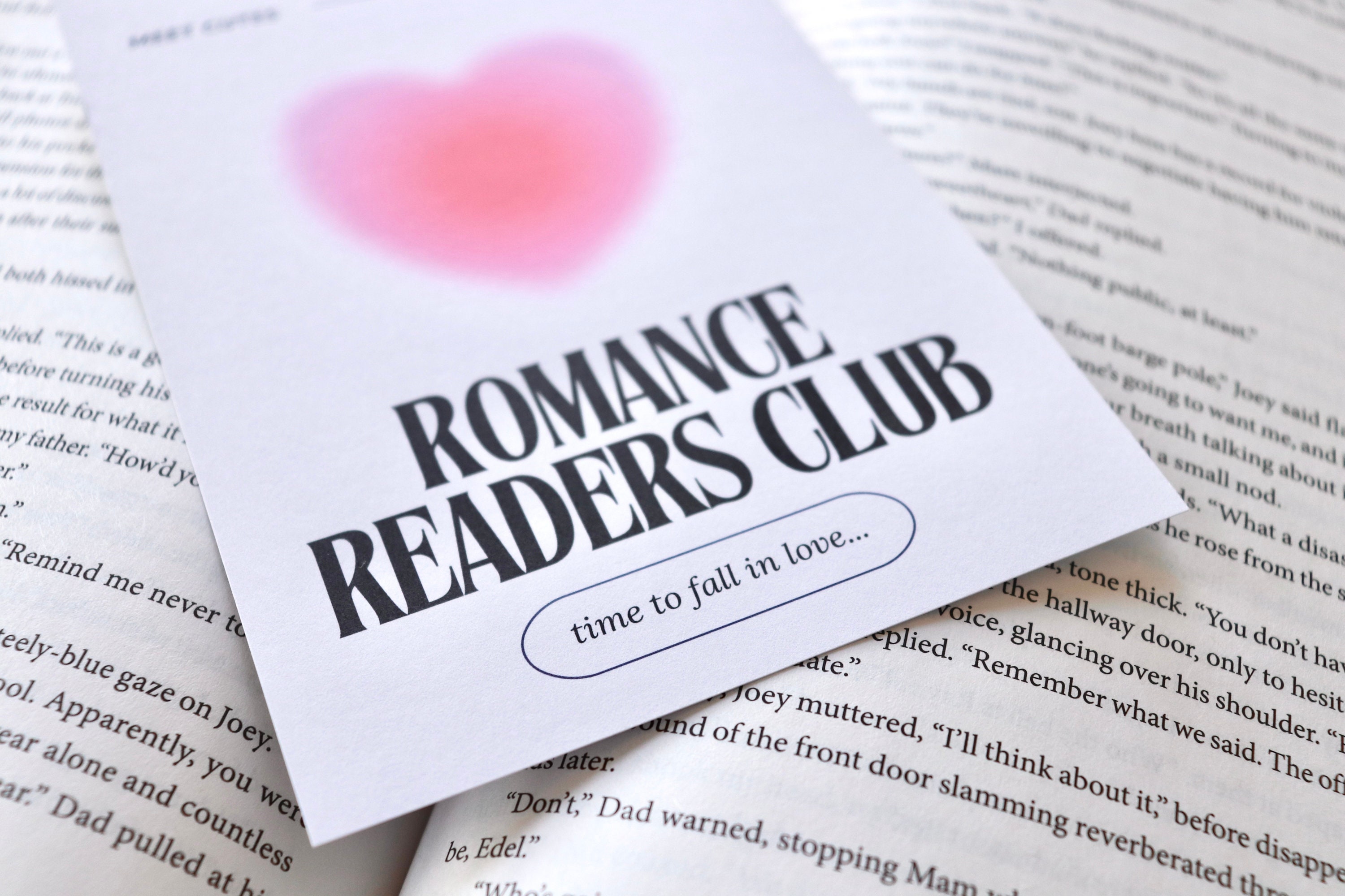 Readers Club Aesthetic Postkartendrucke Romance, Fantasy, Spicy, and ...