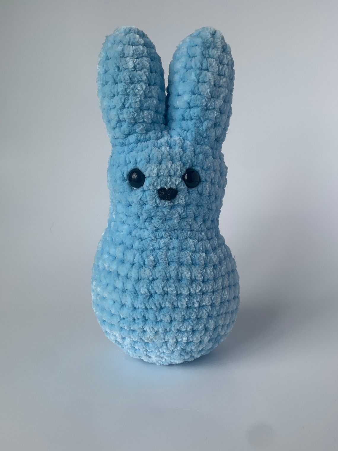 Peep Bunny Plush Crochet Stuffed Animal Decoration - Etsy