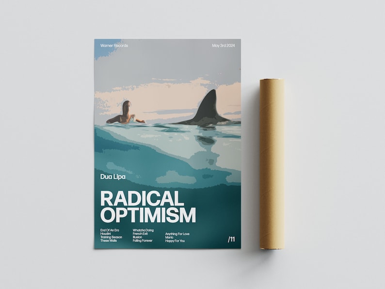 Dua Lipa Radical Optimism Album Poster Wall Decor Room Art - Etsy UK