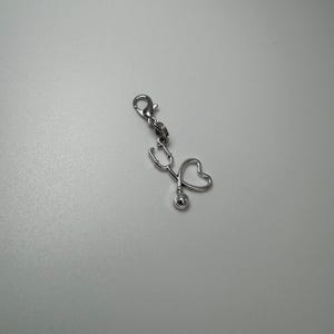 Stethoscope Charm Accessory for Badge Reel Charm Badge Buddy Gift for ...