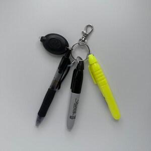 Mini Pen Set Nursing Badge Reel Accessory Er Nurse Badge Reel Medical ...