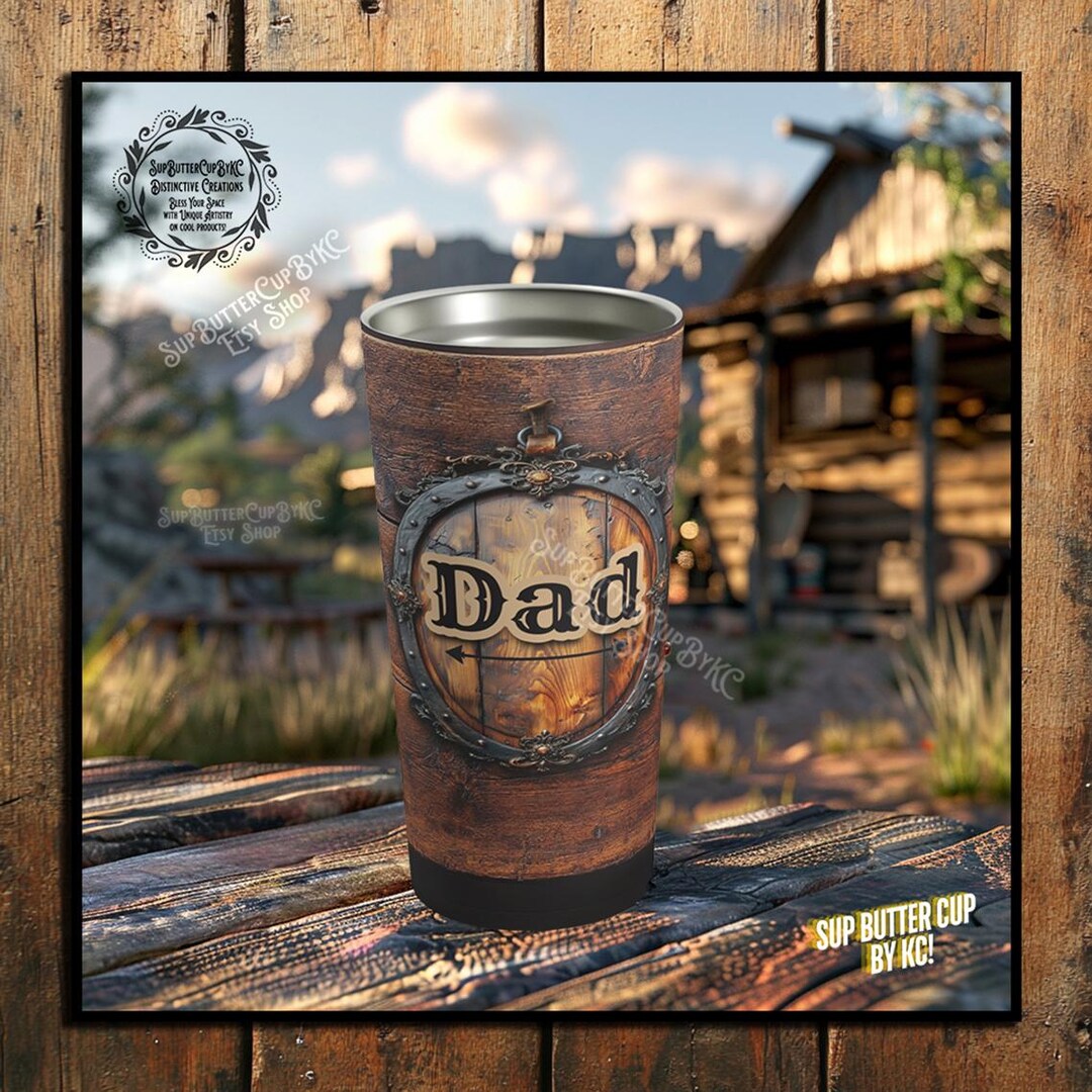 Dad Men's Rugged Western Cowboy Custom Name Manly Ranchers Mug Mens ...