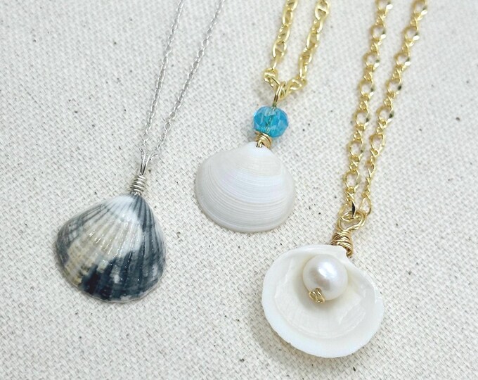 Panama City Beach Seashell Necklace, Seashell Necklace, Beach Necklace ...