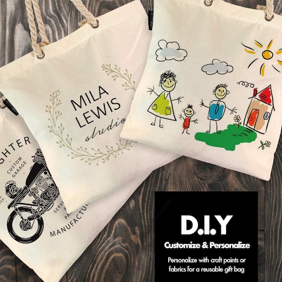 Small zippered canvas tote bags store