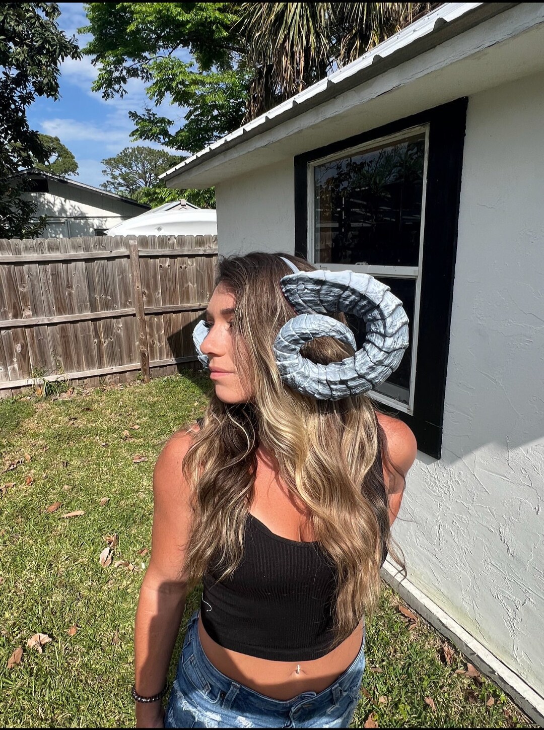 Wearable Tiefling Horns | Props & Beyond | Demon Horns | 3D Printed ...