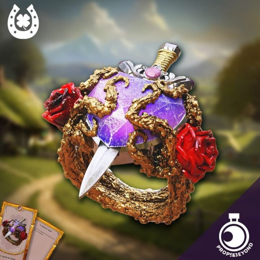 The Ring of Stabbing | Props & Beyond | Sizeable | 3D Printed Resin ...