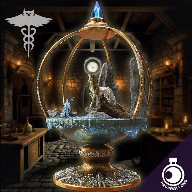 Magical Unicorn Enclosure | Props & Beyond | 3D Printed Resin | Dnd | Pathfinder| TTRPG ...