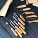 Gouges Set, Wood Carving Kit, Chisels Set, Gift for Woodworker, Carving ...