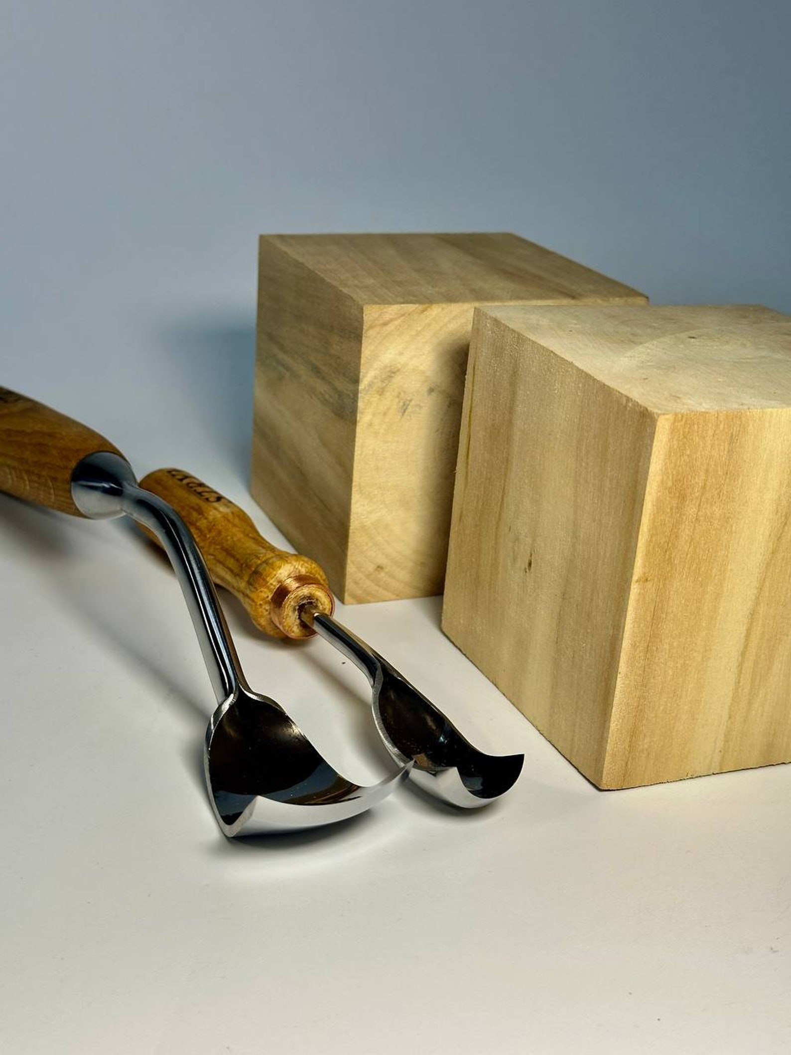 Bowl Carving Gouges Set, Spoon Carving Tools, Dog Leg Gouge, DYI Kit ...