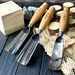 Sculpture Chisels Set, Wood Carving Kit 3pcs for Sculpting, Large ...