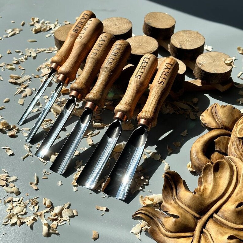 Wood Carving Tools, Wood Carving Chisel, Straight Chisel, High-quality ...